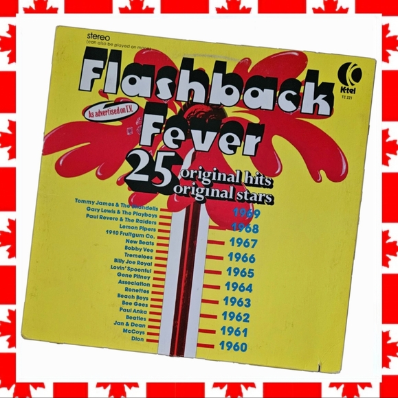 K-tel | Media | Flashback Fever 975 Vintage Vinyl | Poshmark